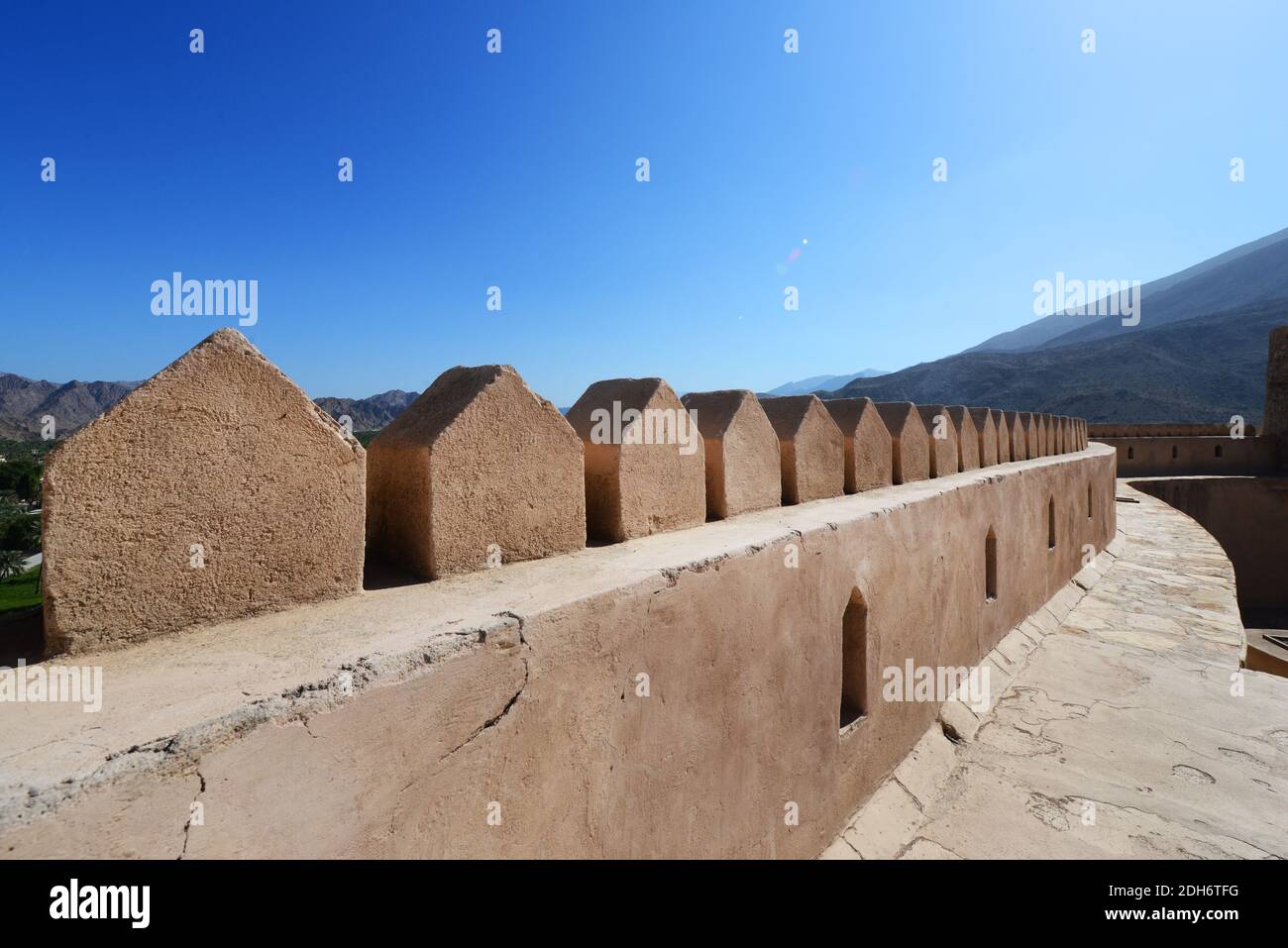 Al Rustaq Fort in Oman Stock Photo - Alamy