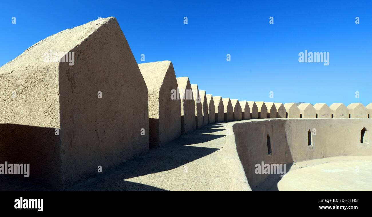 Al Rustaq Fort in Oman Stock Photo - Alamy