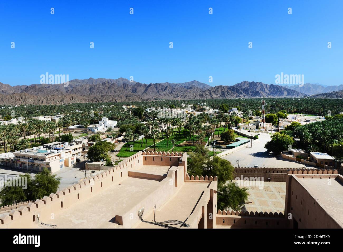 Al Rustaq Fort in Oman Stock Photo - Alamy