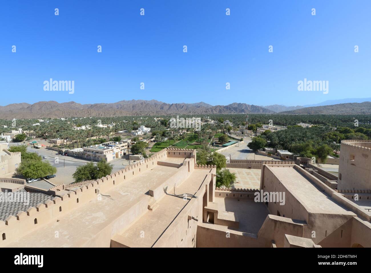 Al Rustaq Fort in Oman Stock Photo - Alamy