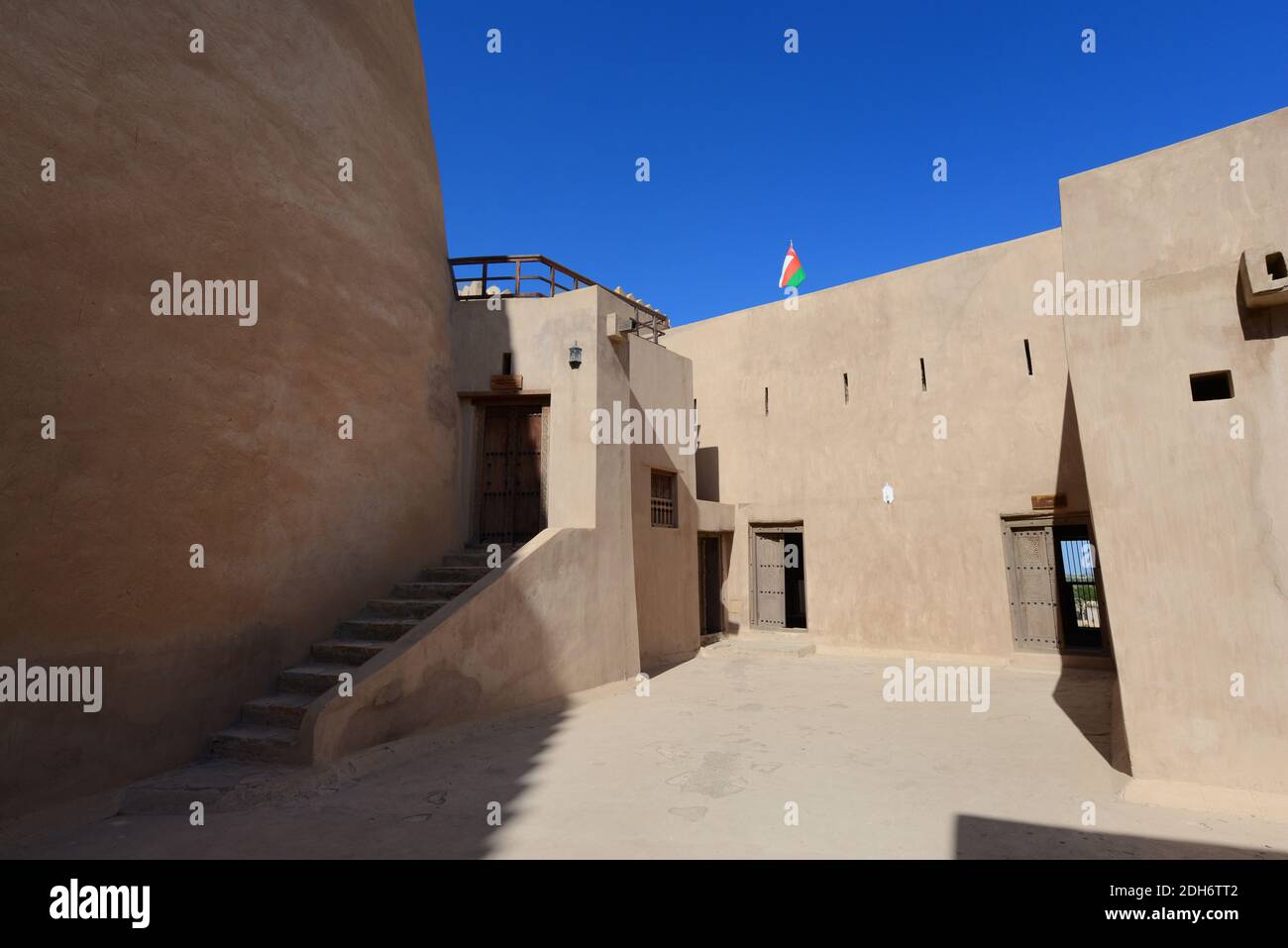 Al Rustaq Fort in Oman Stock Photo - Alamy