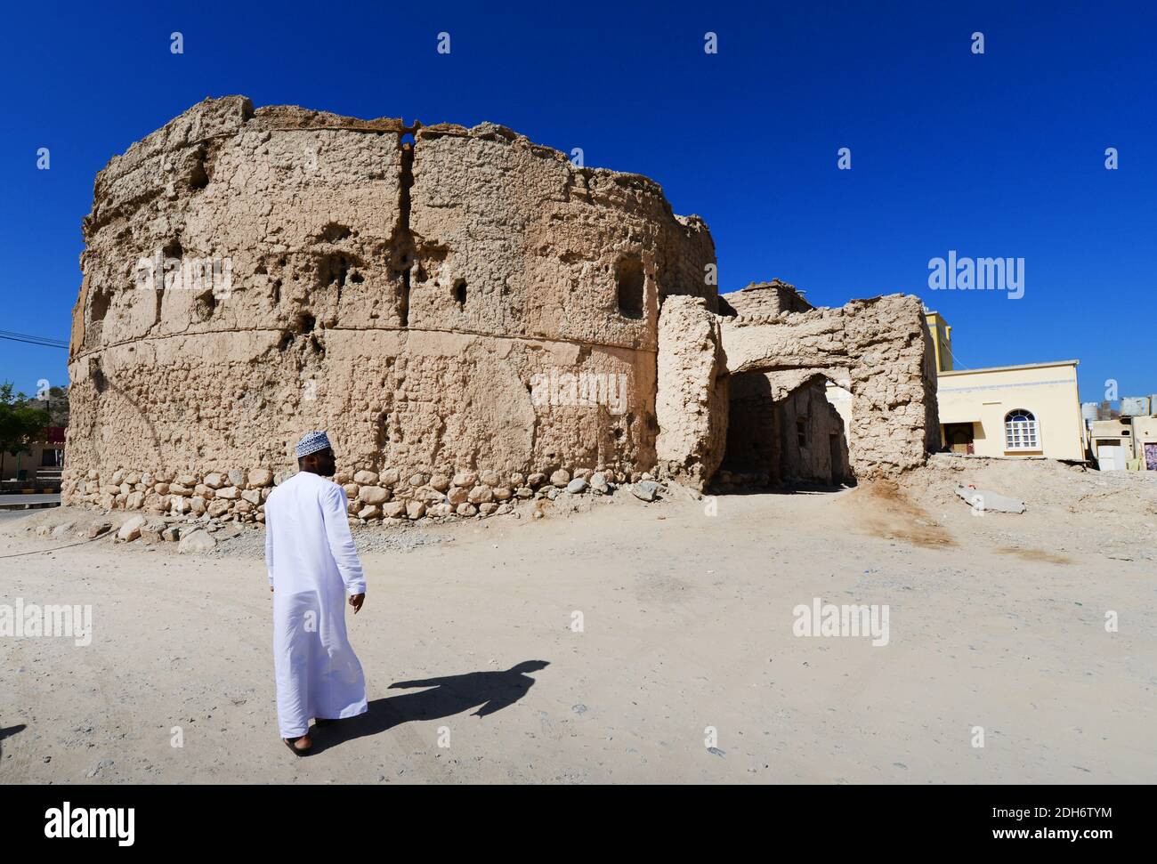 Old ruins in Rustaq, Oman Stock Photo - Alamy