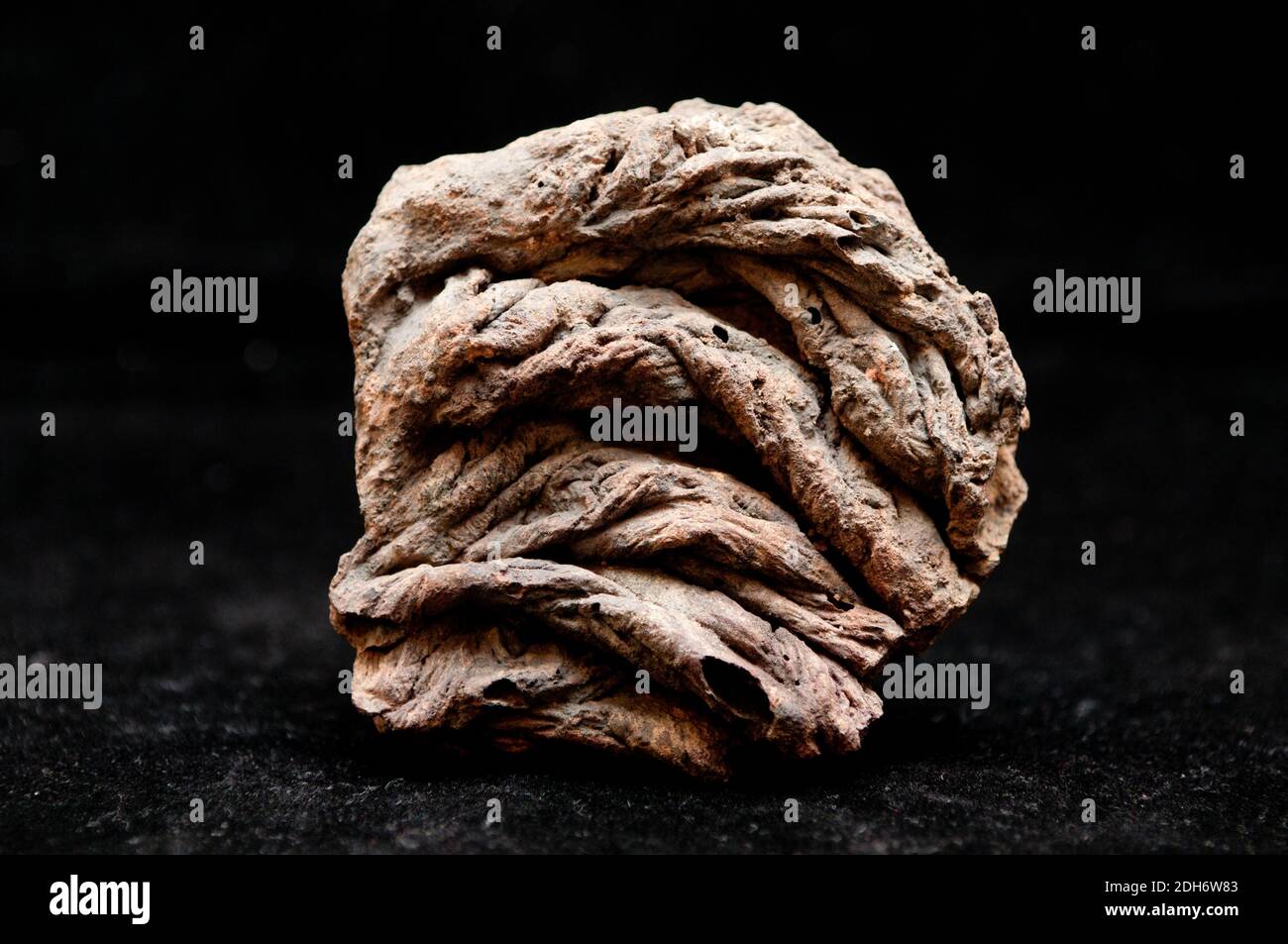 pahoehoe mineral sample, a light volcanic stone Stock Photo - Alamy