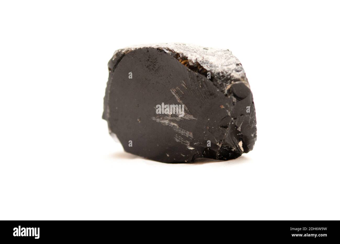 obsidian minerals, flint stone used to make tools during stone-age ...