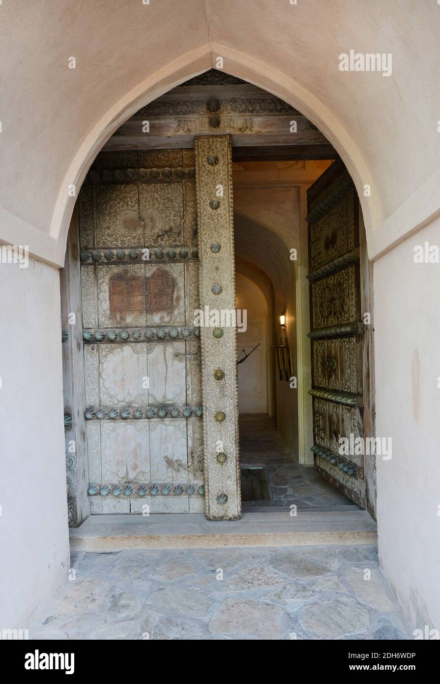 Al-Hazm castle in Rustaq, Oman Stock Photo - Alamy