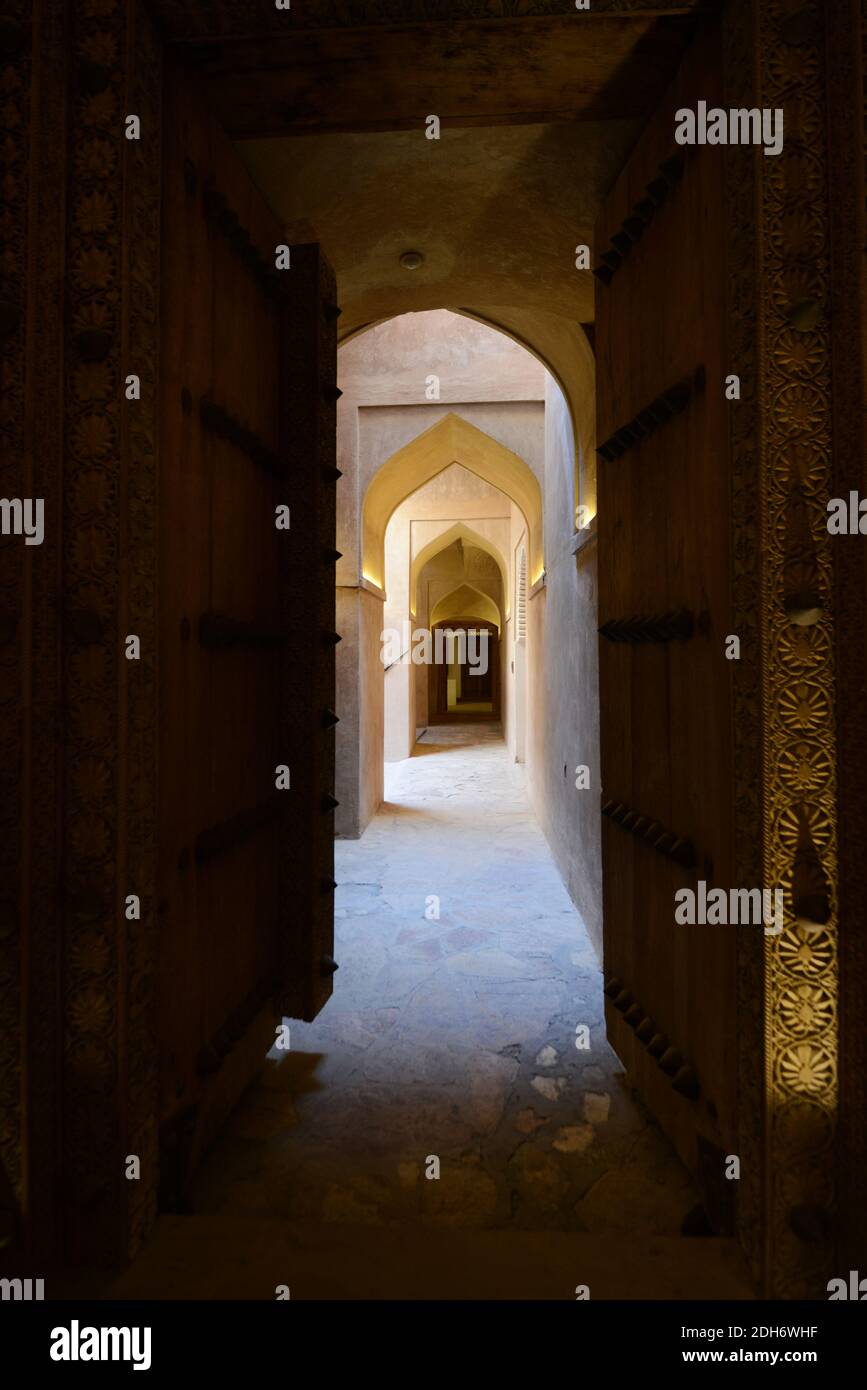 Al-Hazm castle in Rustaq, Oman Stock Photo - Alamy