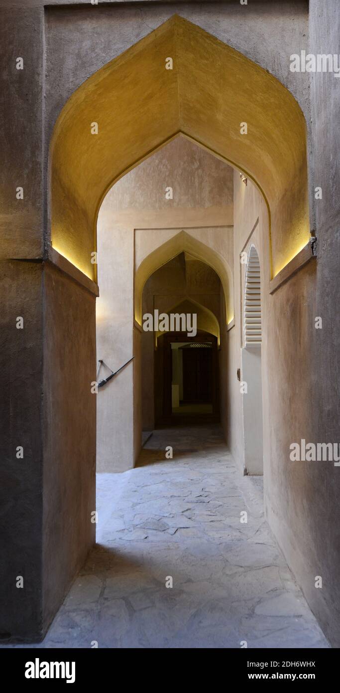 Al-Hazm castle in Rustaq, Oman Stock Photo - Alamy