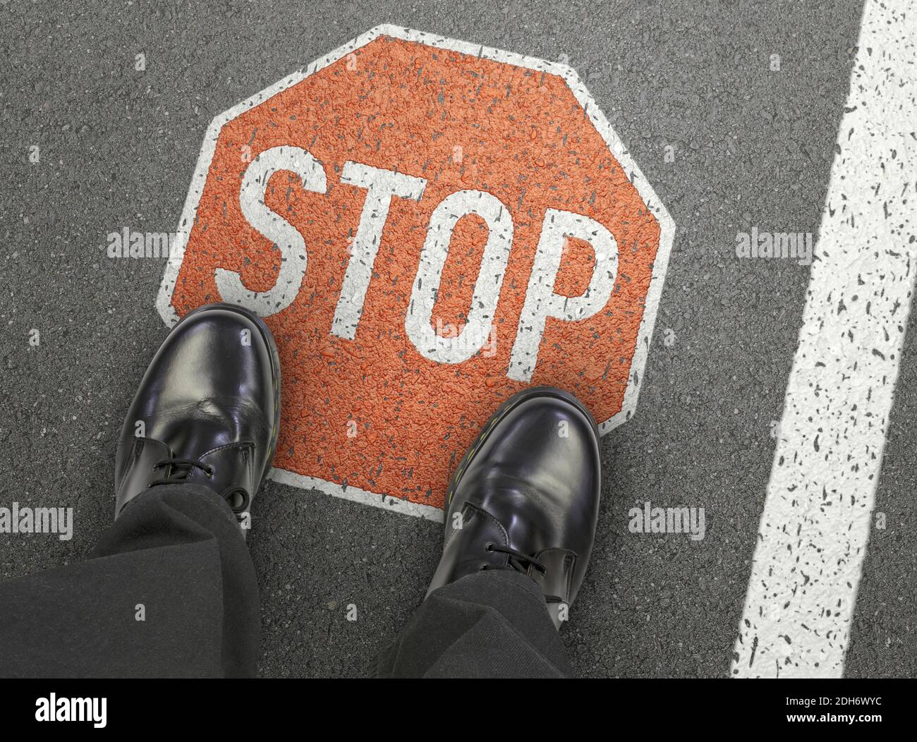 Stop stopped hi-res stock photography and images - Alamy