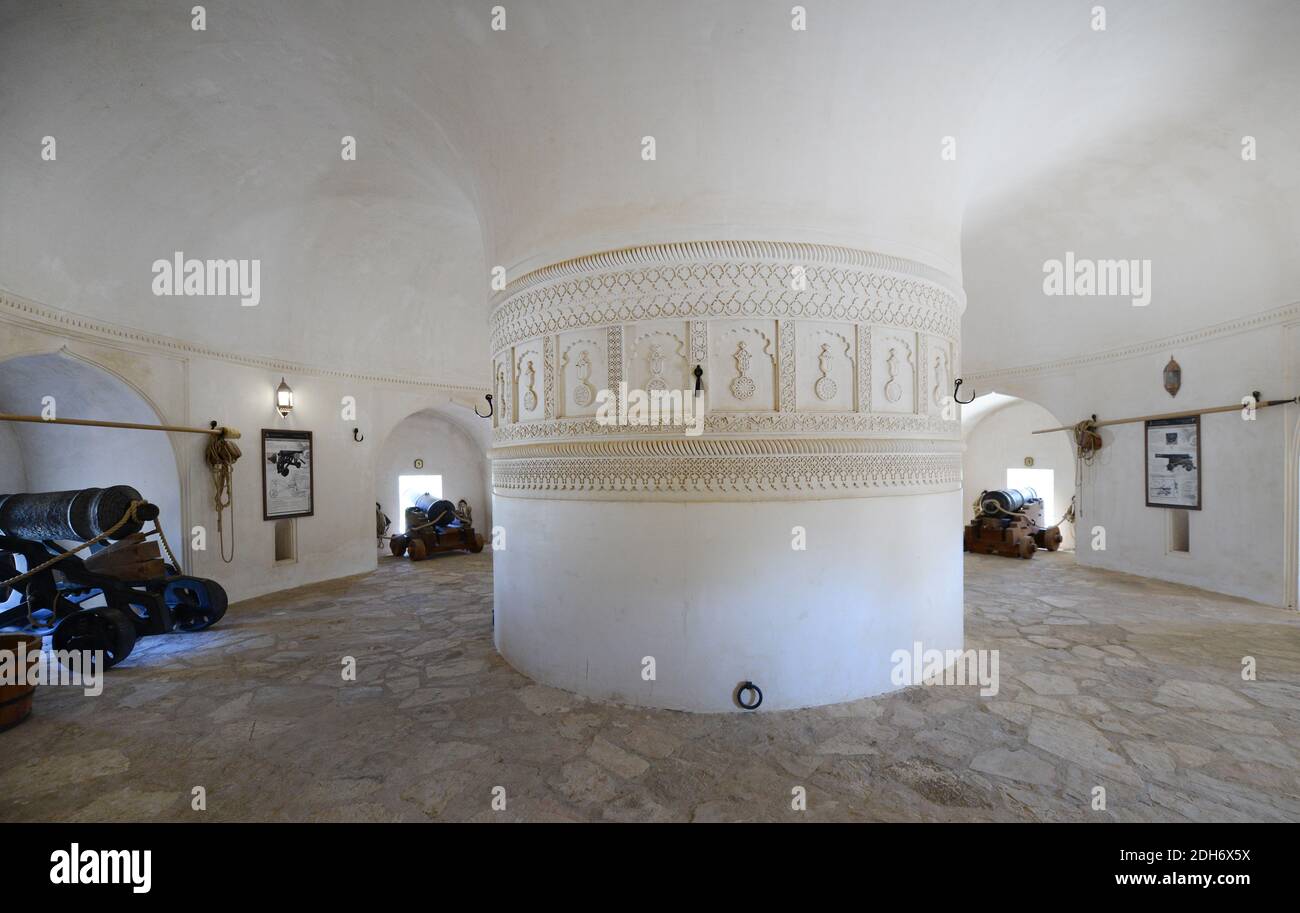 Al-Hazm castle in Rustaq, Oman Stock Photo - Alamy