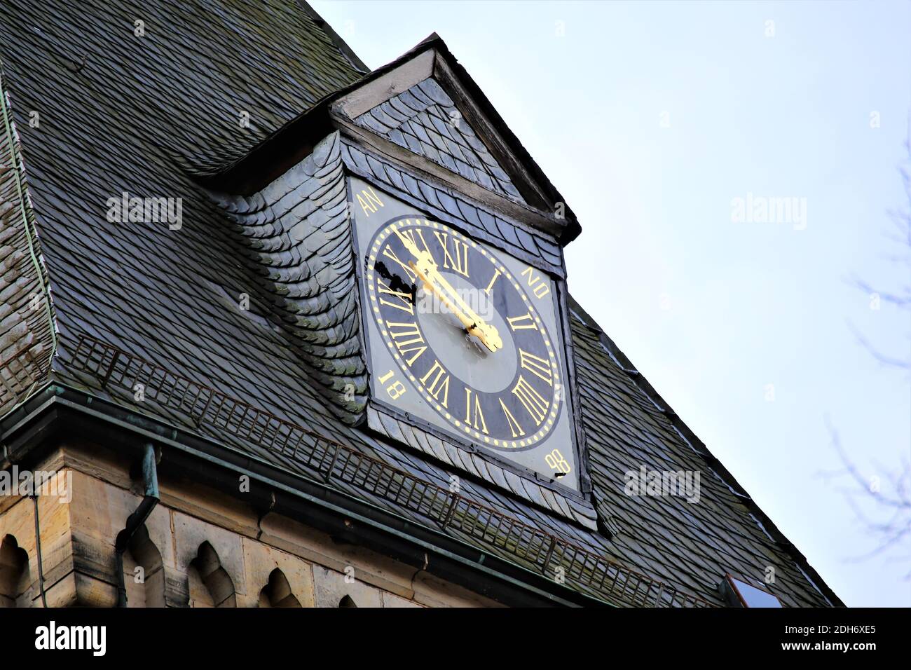 Church steeple cathedral blue hi-res stock photography and images - Alamy