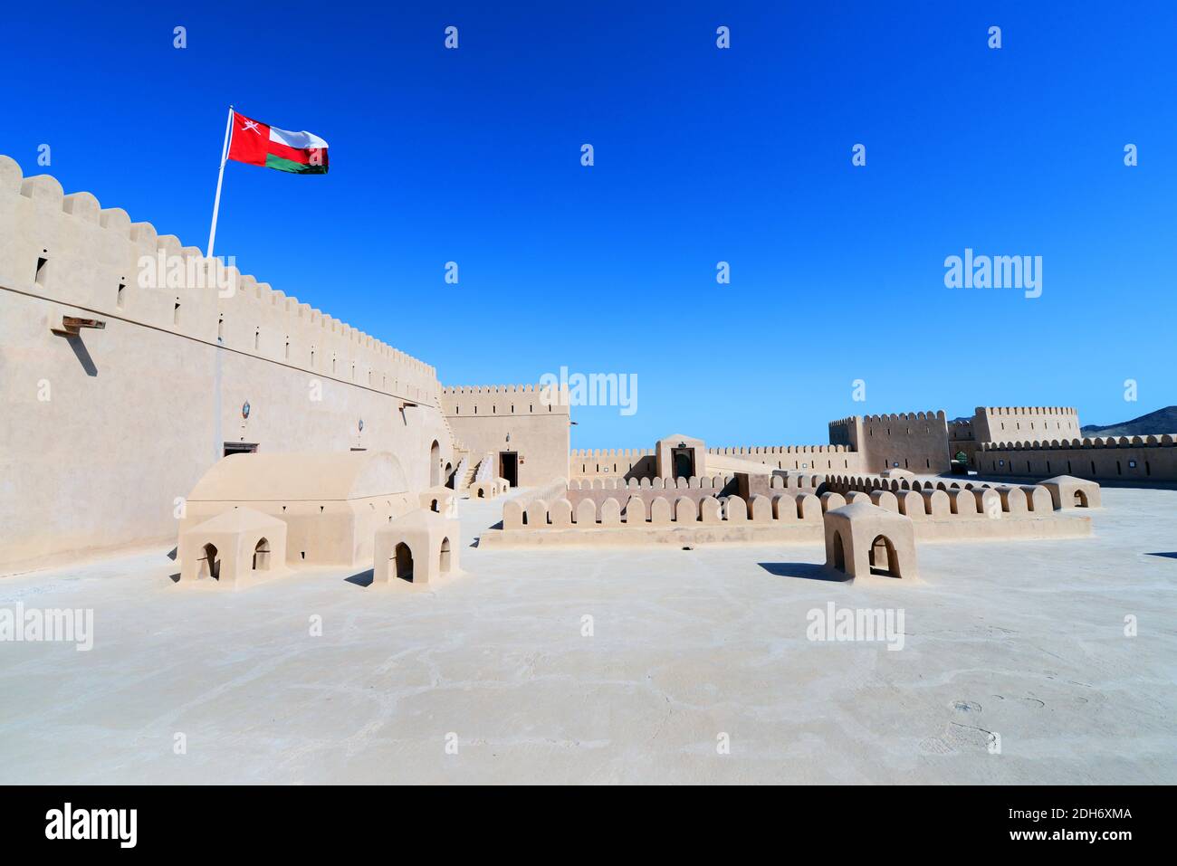 Al-Hazm castle in Rustaq, Oman Stock Photo - Alamy