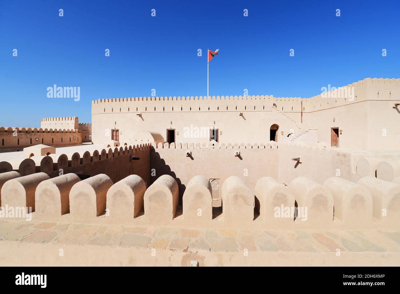 Al-Hazm castle in Rustaq, Oman Stock Photo - Alamy