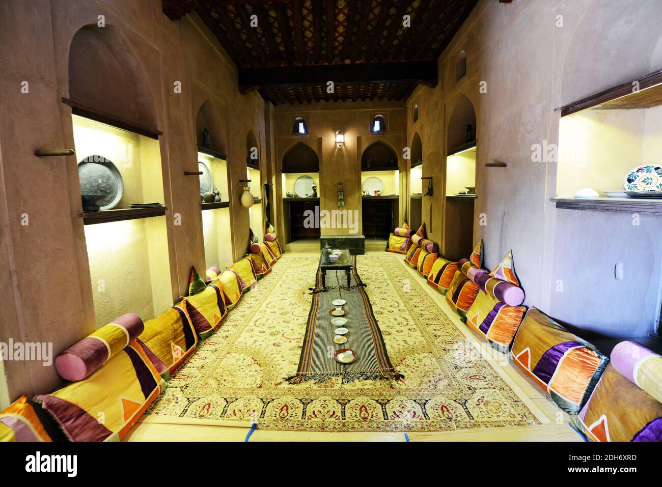 Al-Hazm castle in Rustaq, Oman Stock Photo - Alamy