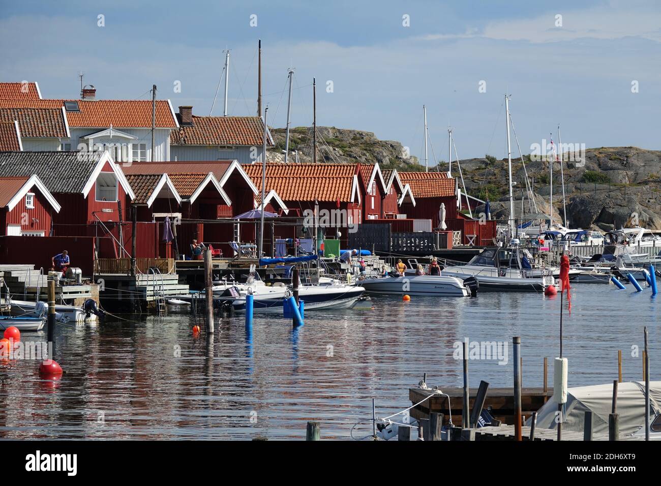 Haelleviksstrand on the island of Orust in Sweden Stock Photo - Alamy