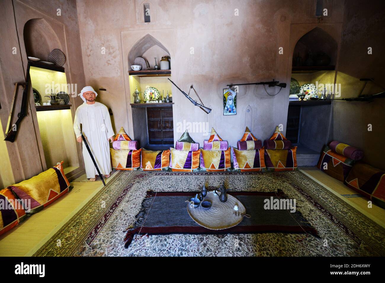 Al-Hazm castle in Rustaq, Oman Stock Photo - Alamy