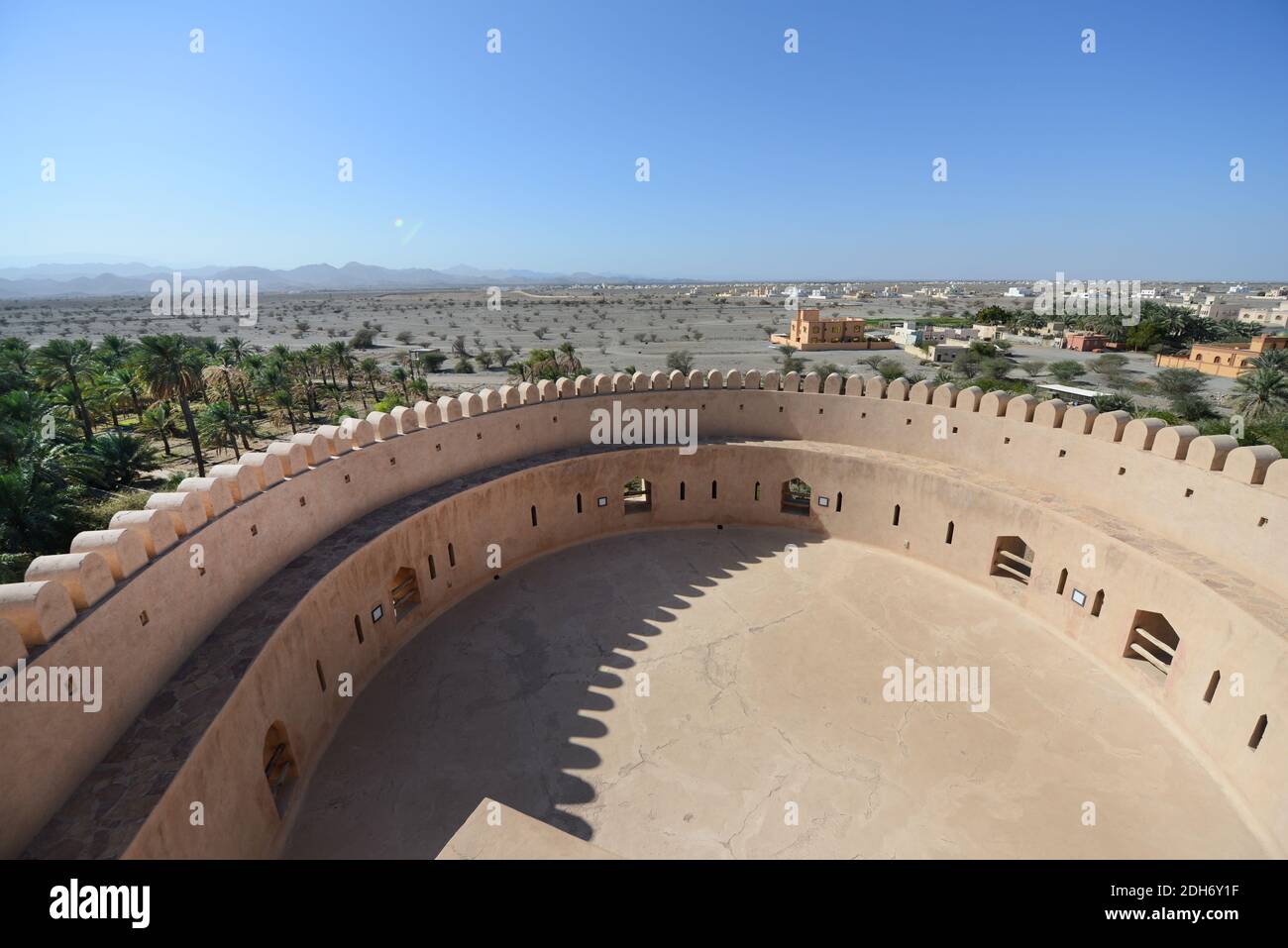 Al-Hazm castle in Rustaq, Oman Stock Photo - Alamy