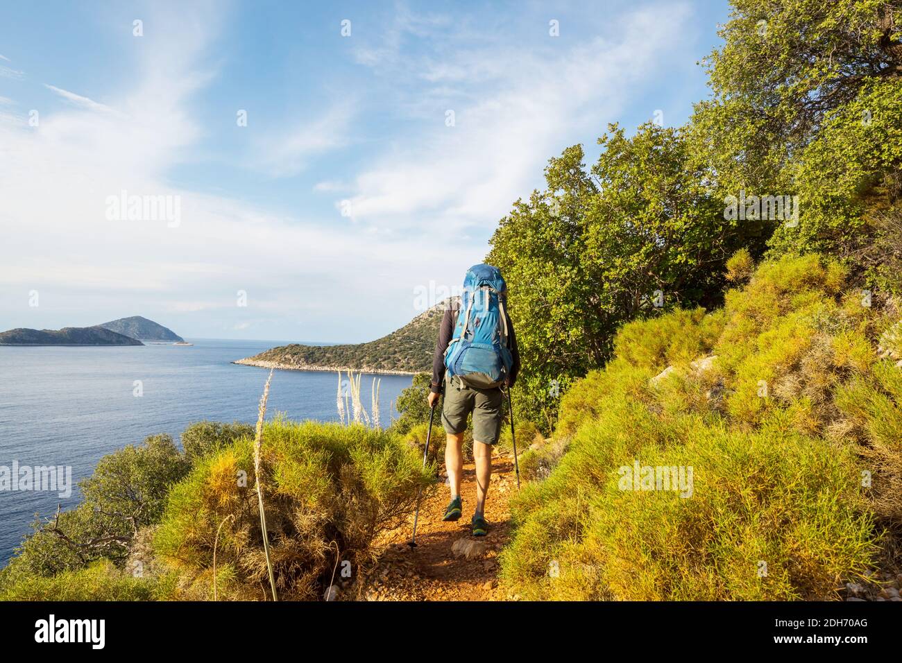 Beautiful nature landscapes in Turkey mountains. Lycian way is famous ...