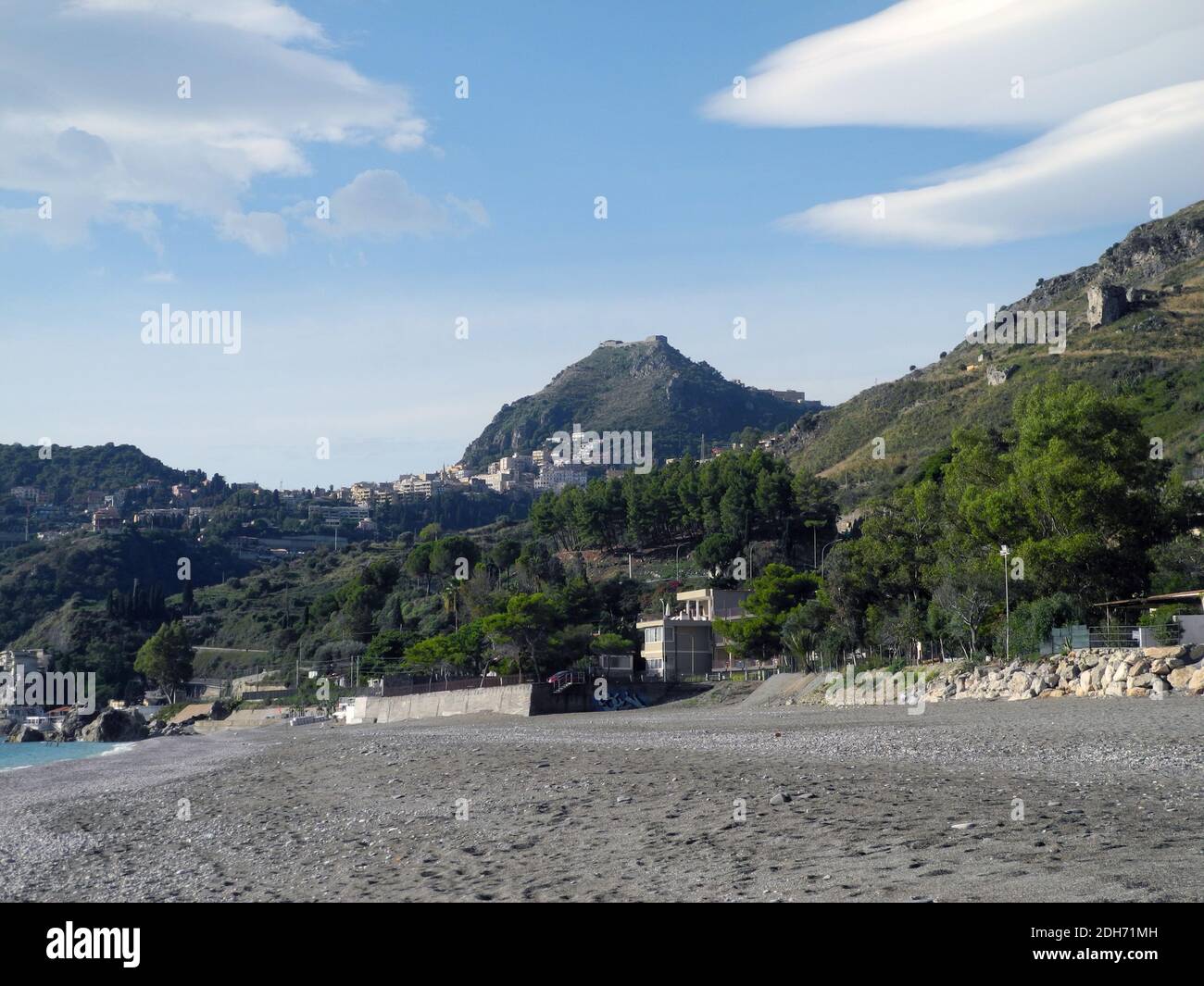 Beach at Letojanni, Sicily Stock Photo - Alamy