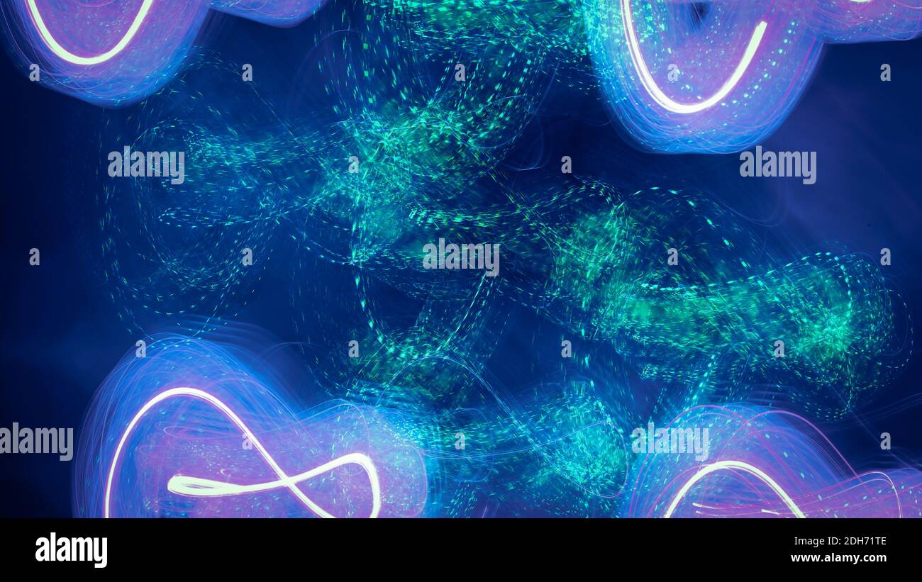 Incredibly beautiful game of lights Stock Photo - Alamy