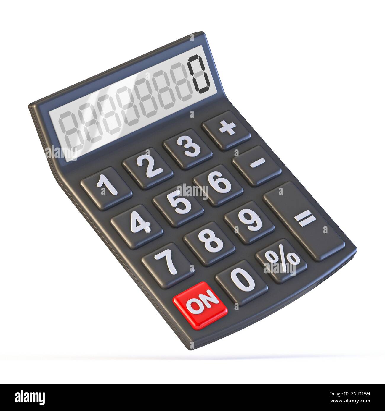 Black calculator calculation background Cut Out Stock Images & Pictures ...