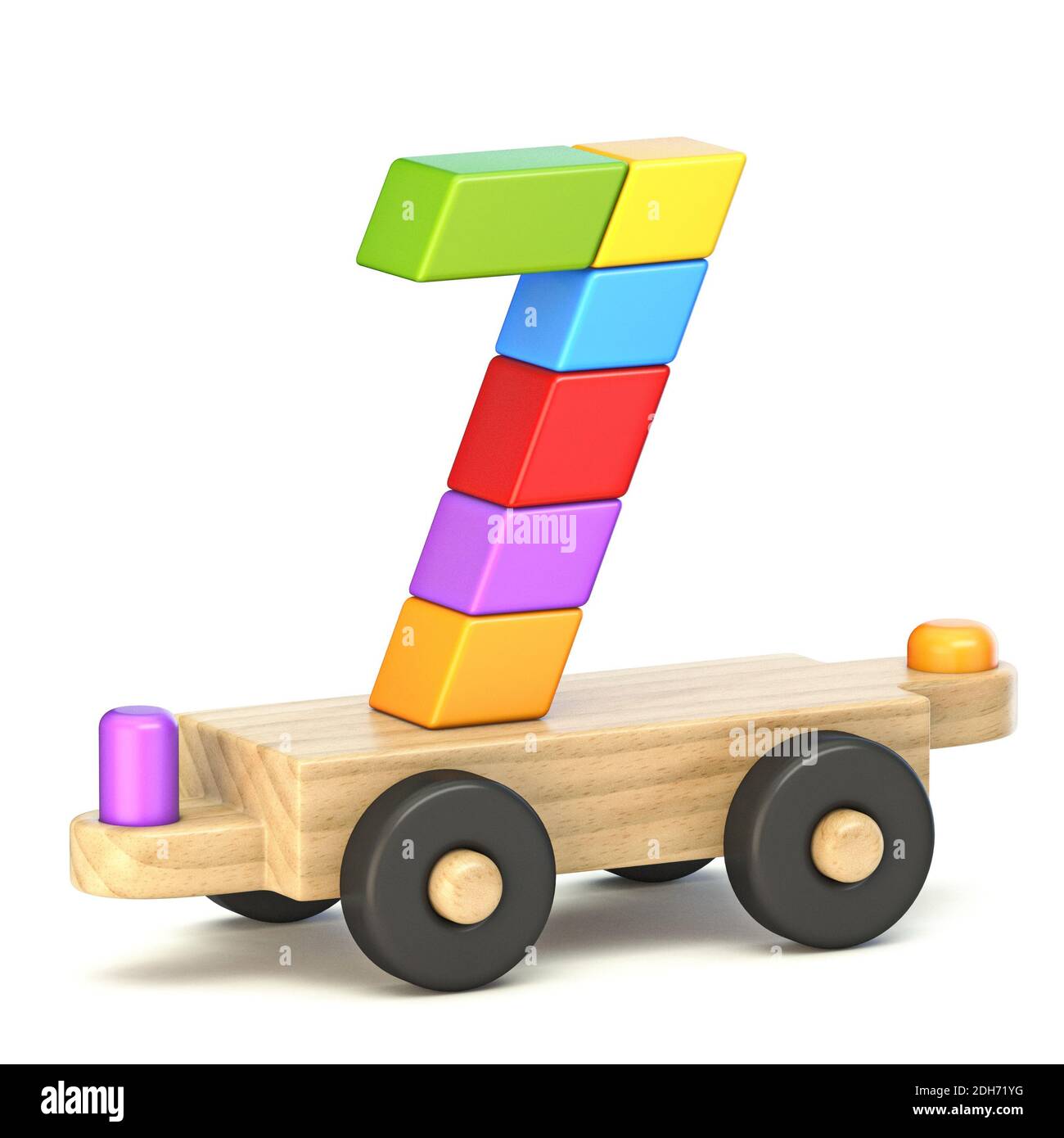 Number 7 train Cut Out Stock Images & Pictures - Alamy