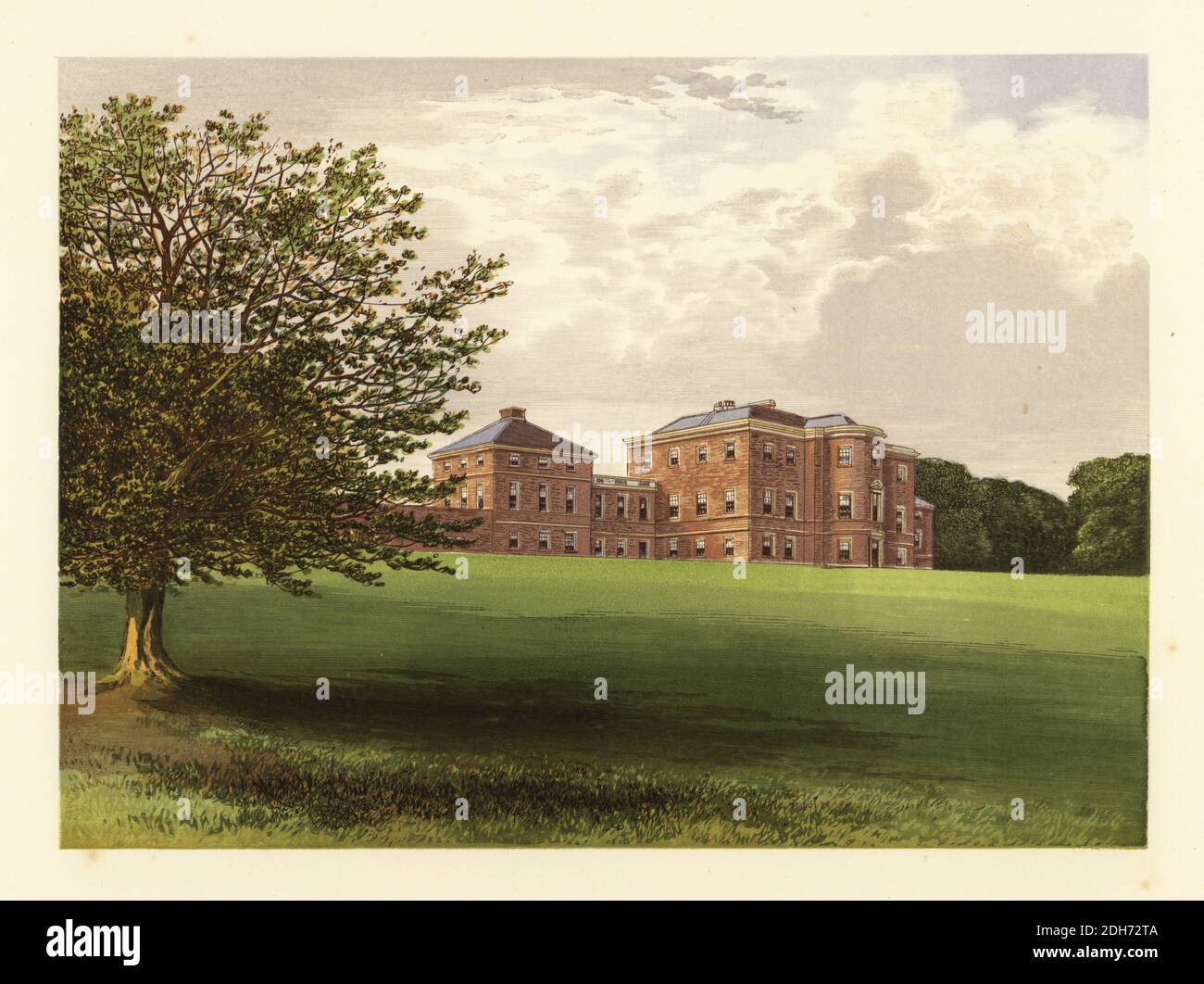 Mersham Hatch, Kent, England. Red-brick mansion built by Sir Wyndham ...