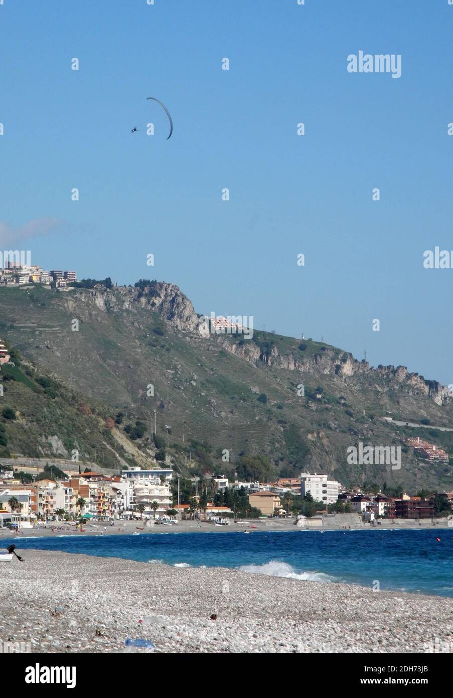 Beach at Letojanni, Sicily Stock Photo - Alamy