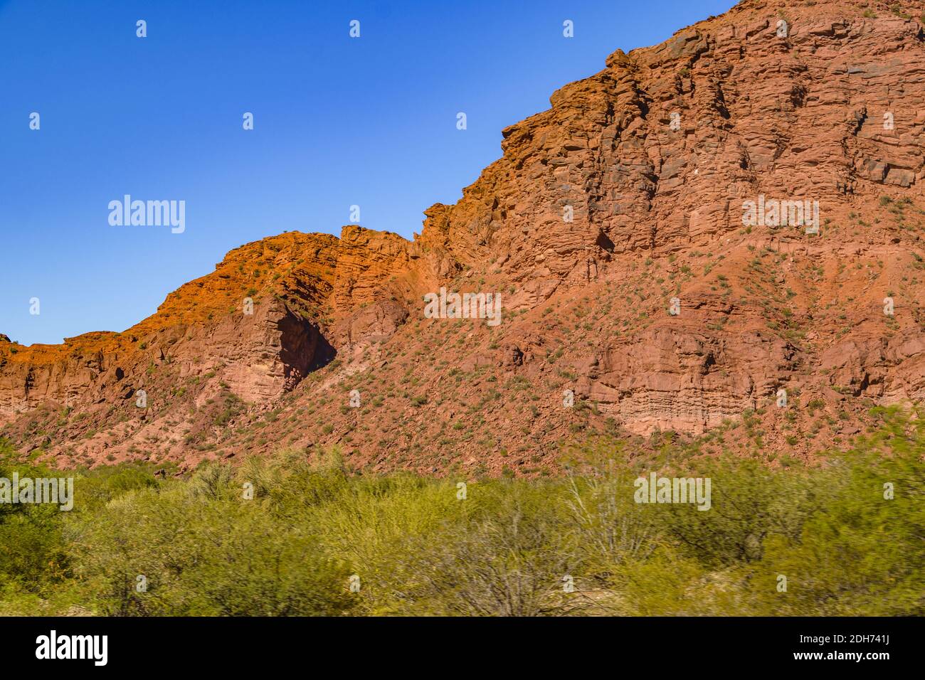 Arid Andean Landscape, La Rioja, Argentina Stock Photo - Alamy