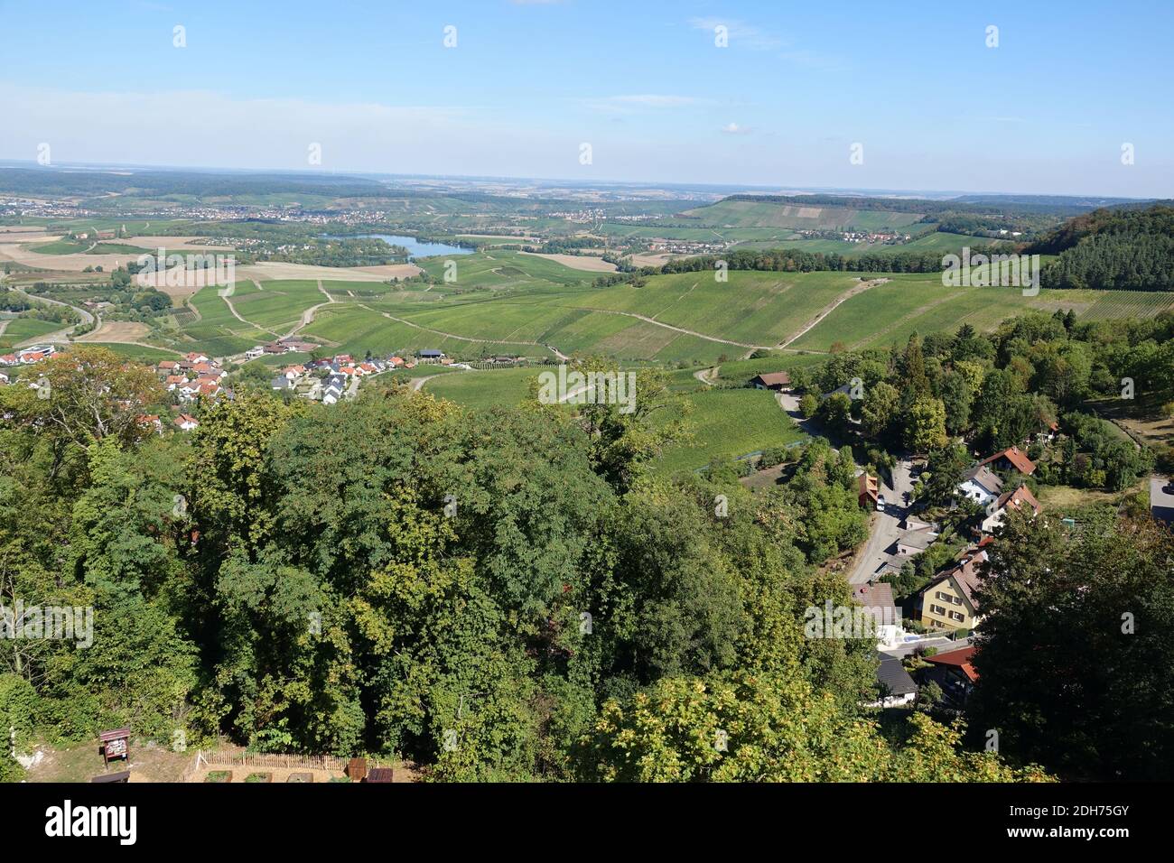 View at Loewenstein Stock Photo - Alamy