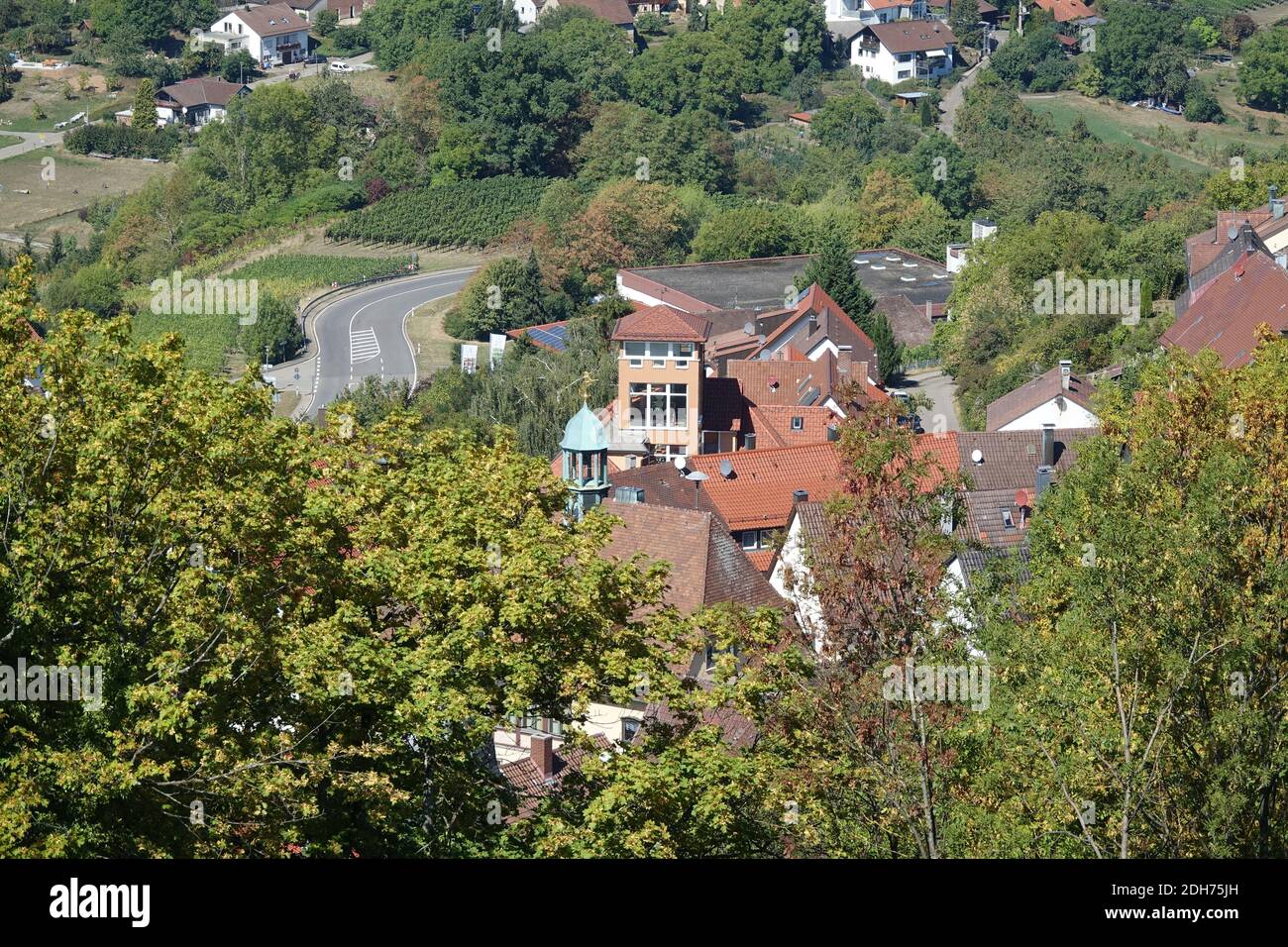 View at Loewenstein Stock Photo - Alamy