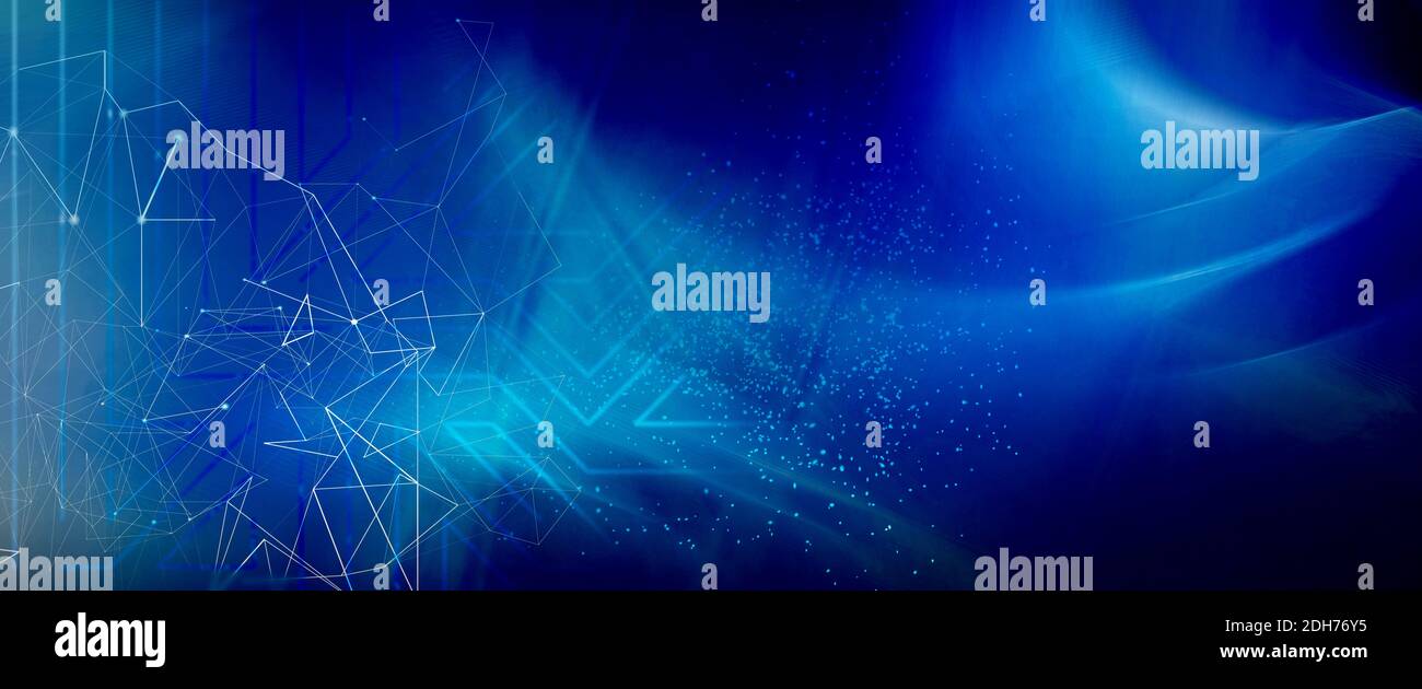 Abstract lines and texture background technology plexus grid Stock ...