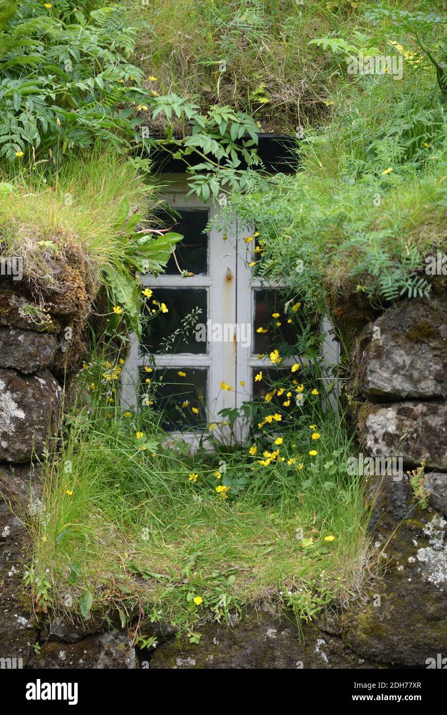 Window at iceland Stock Photo - Alamy