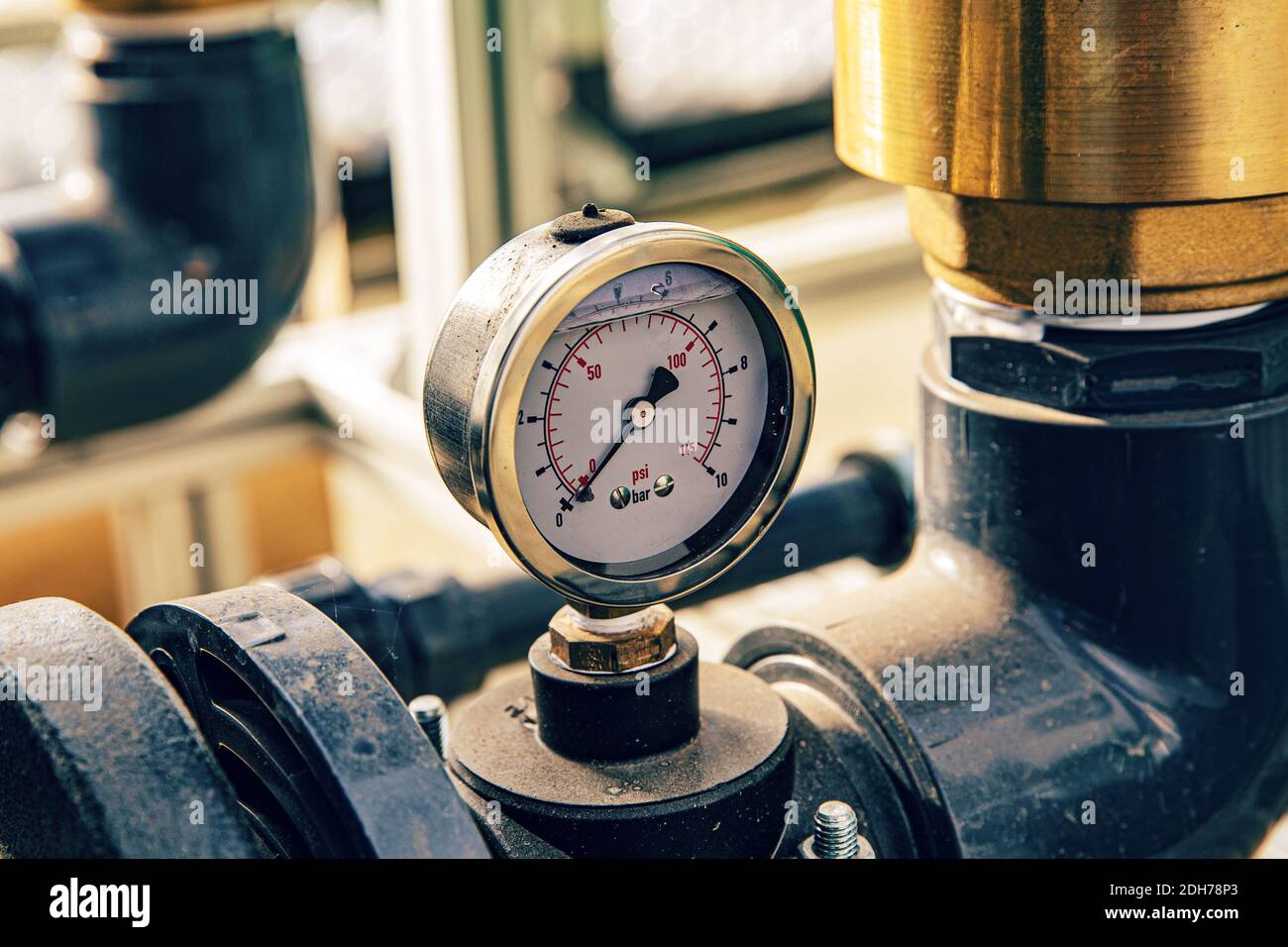 Air for measuring instrument control system hi-res stock photography ...