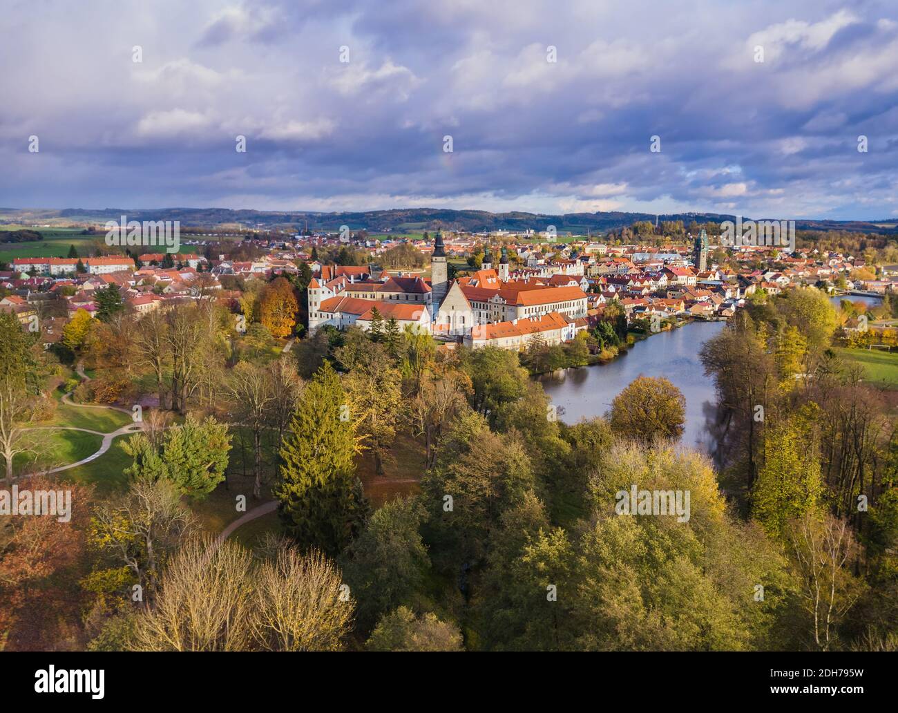 Telc castle hi-res stock photography and images - Alamy