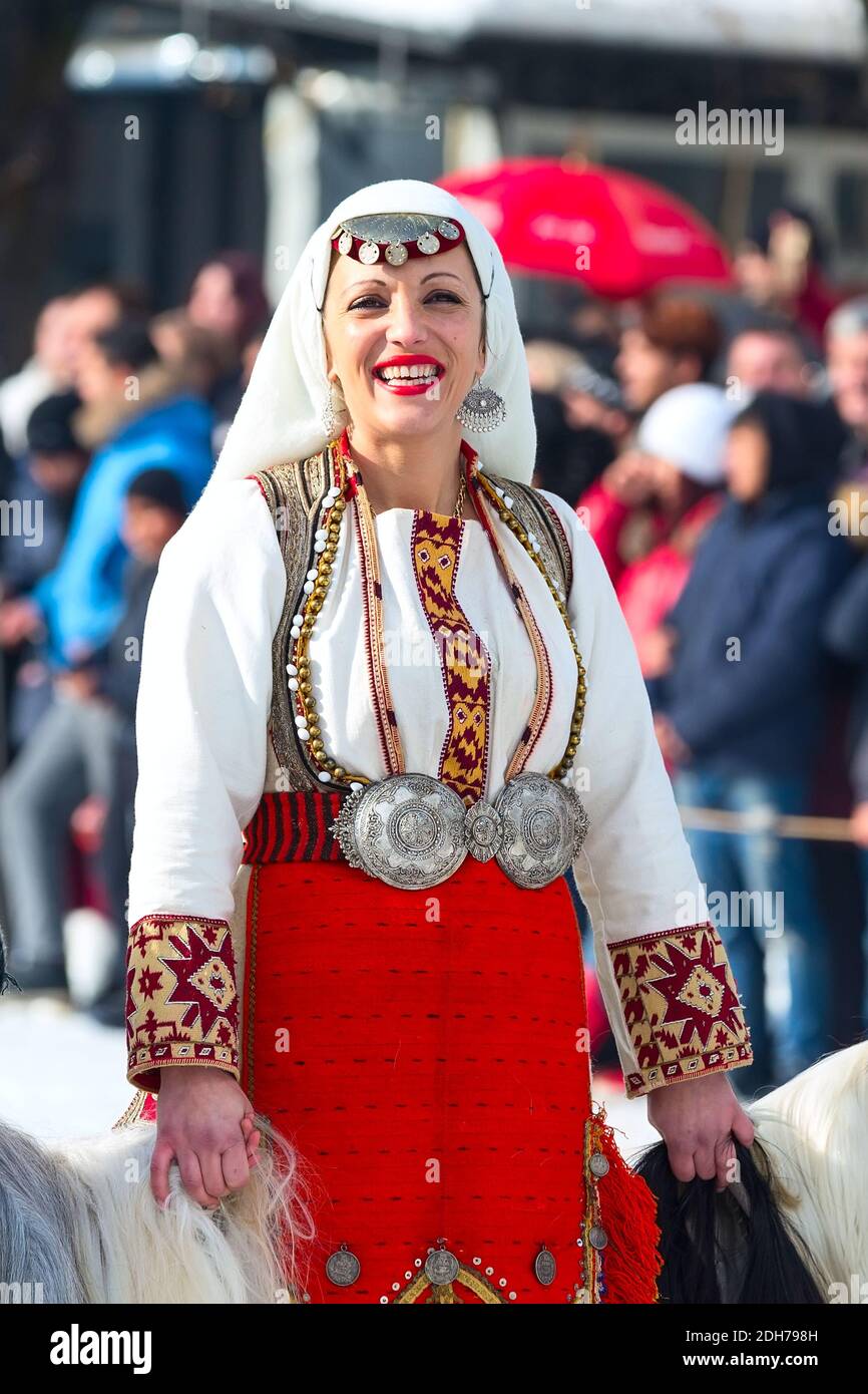 Bulgaria bulgarian national costume hi-res stock photography and images ...