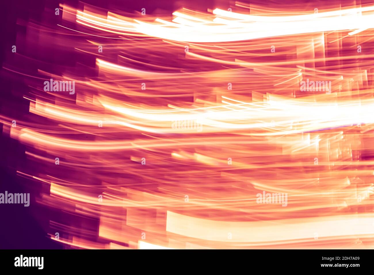 Light waves as abstract futuristic background, science and high tech ...