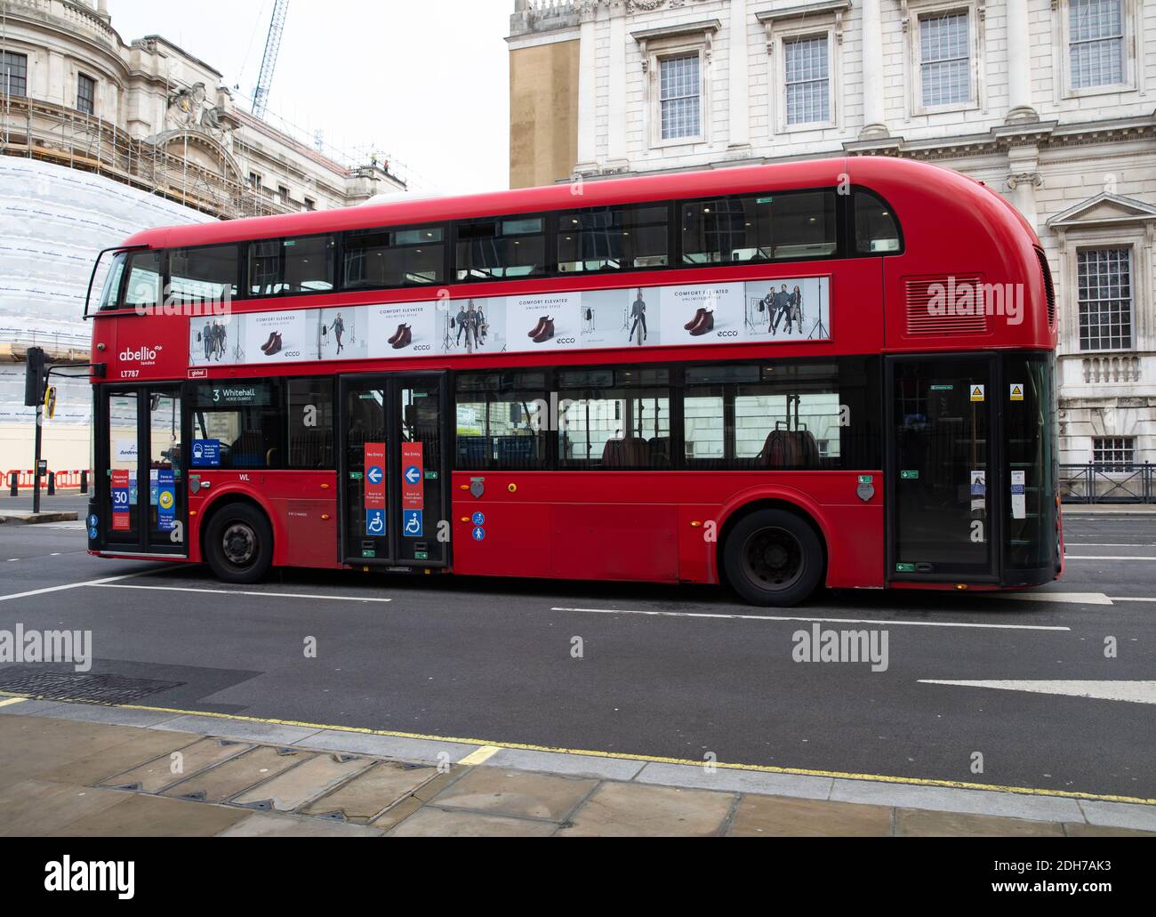Iconic London Double decker Bus in London, UK Stock Photo - Alamy