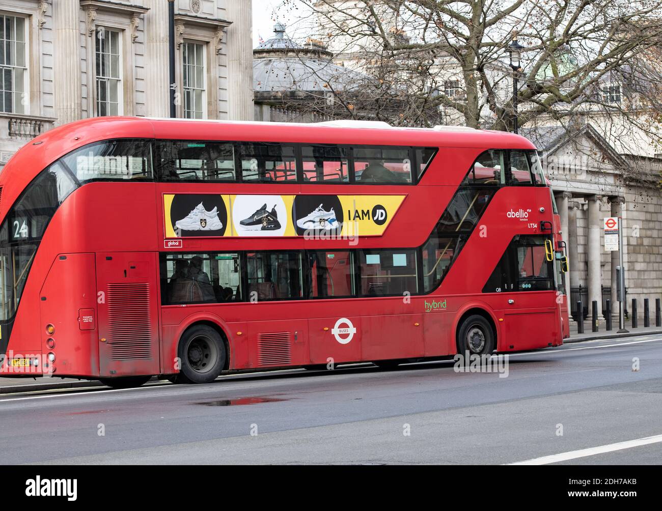 Iconic London Double decker Bus in London, UK Stock Photo - Alamy