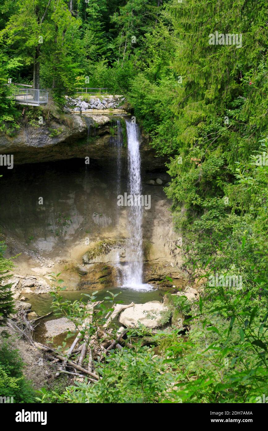 Scheidegg waterfall hi-res stock photography and images - Alamy