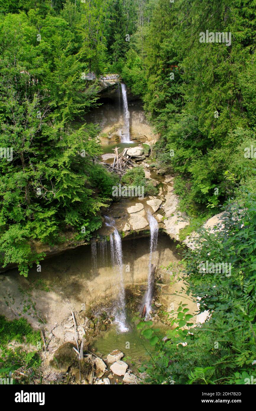 Scheidegg waterfall hi-res stock photography and images - Alamy