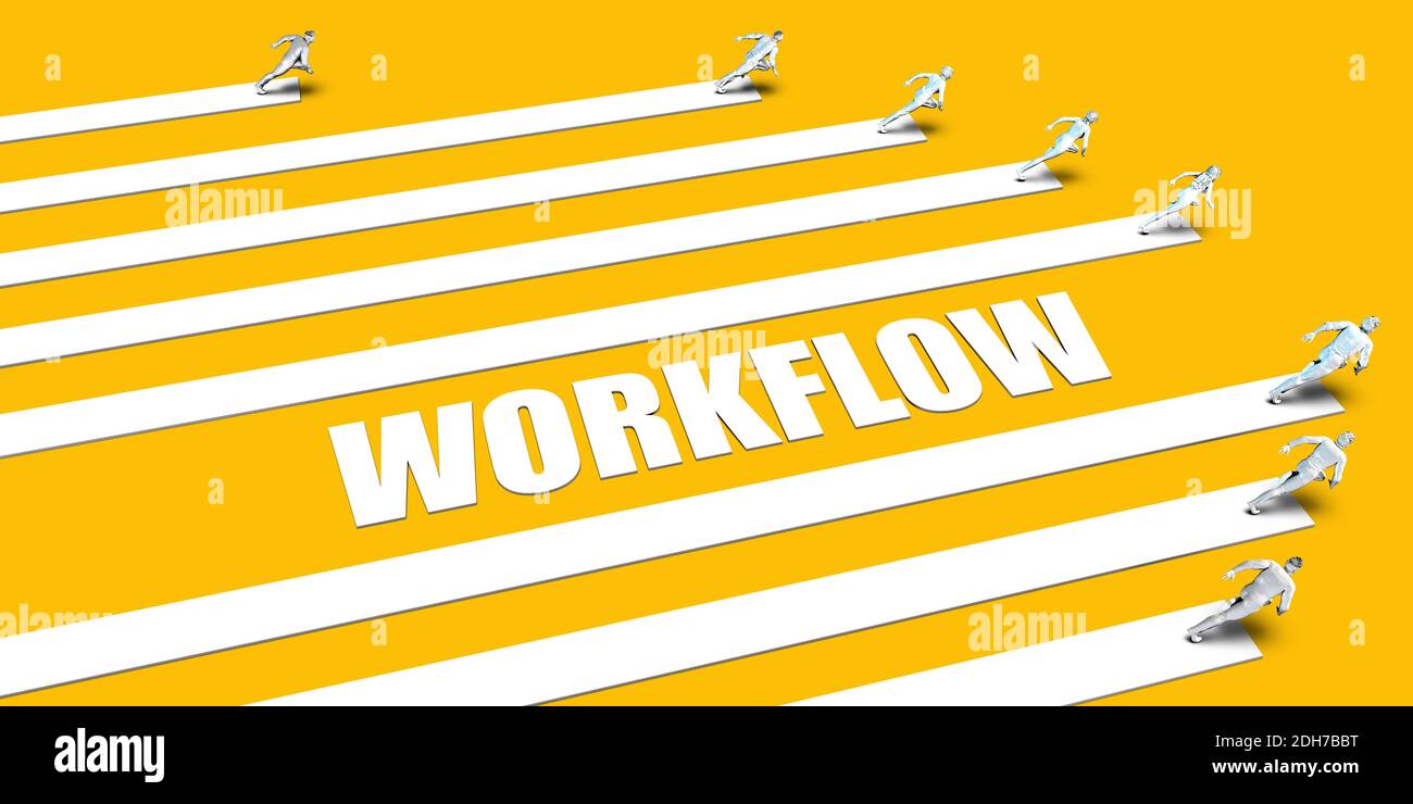 Infographic workflow hi-res stock photography and images - Alamy