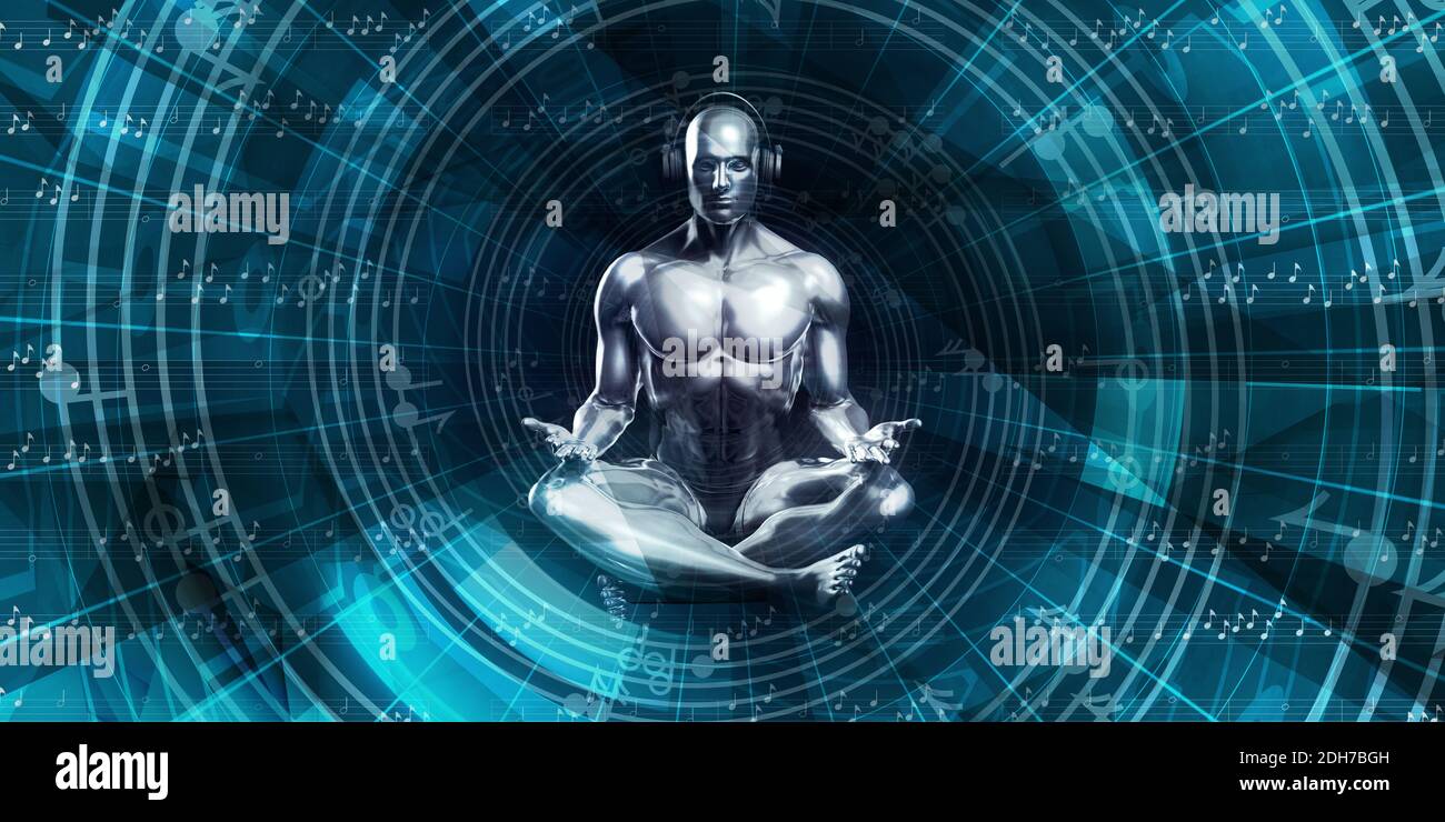 Disco Techno Party Background Stock Photo - Alamy