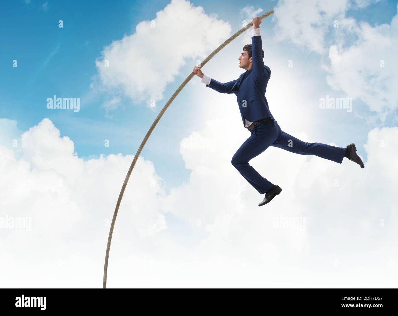 Man pole vaulting hi-res stock photography and images - Alamy