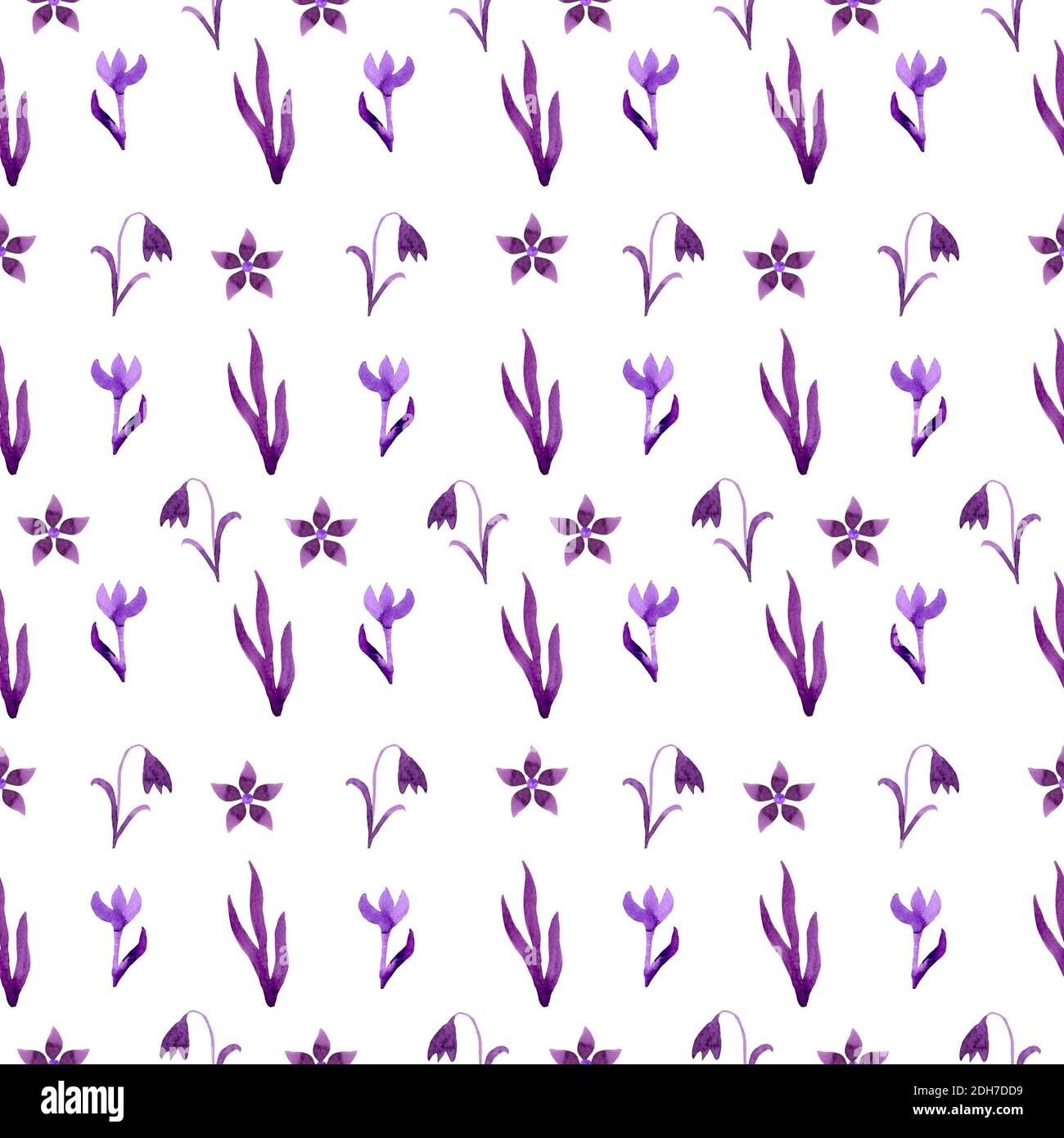 Watercolor lilac background design Cut Out Stock Images & Pictures - Alamy