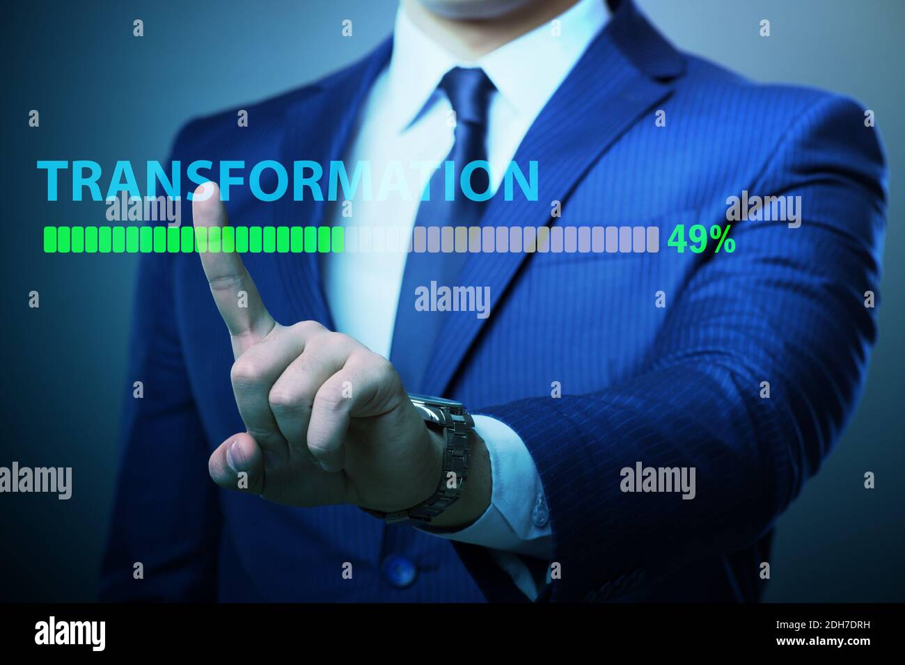 Concept of corporate business transformation Stock Photo - Alamy