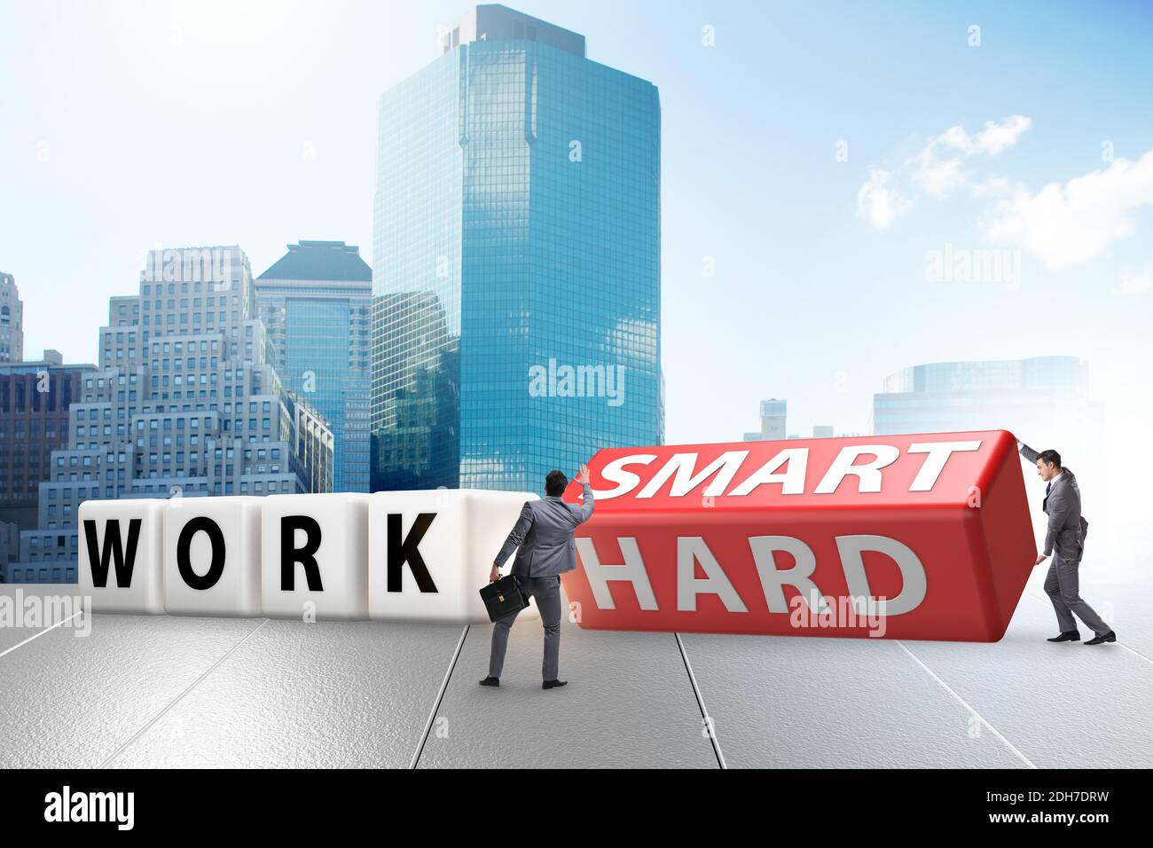 Work smarter harder concept hi-res stock photography and images - Alamy