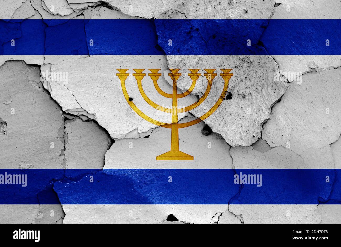 Depiction of a flag of the Ten Lost Tribes of Israel Stock Photo - Alamy