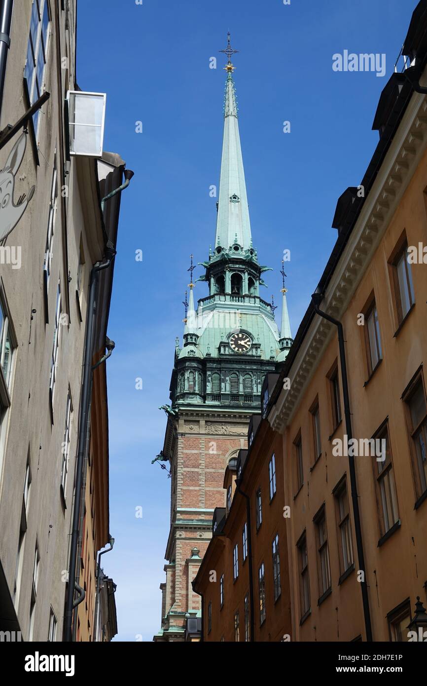 German Church in Stockholm Stock Photo - Alamy