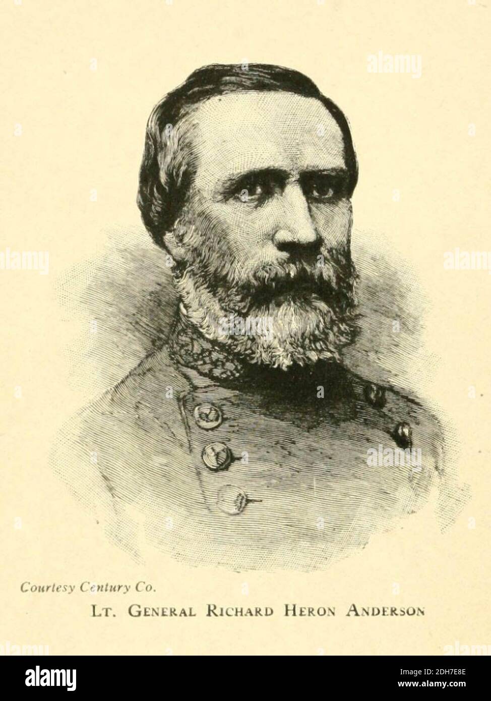 Maj. Gen. Richard H. Anderson, First Corps Stock Photo - Alamy