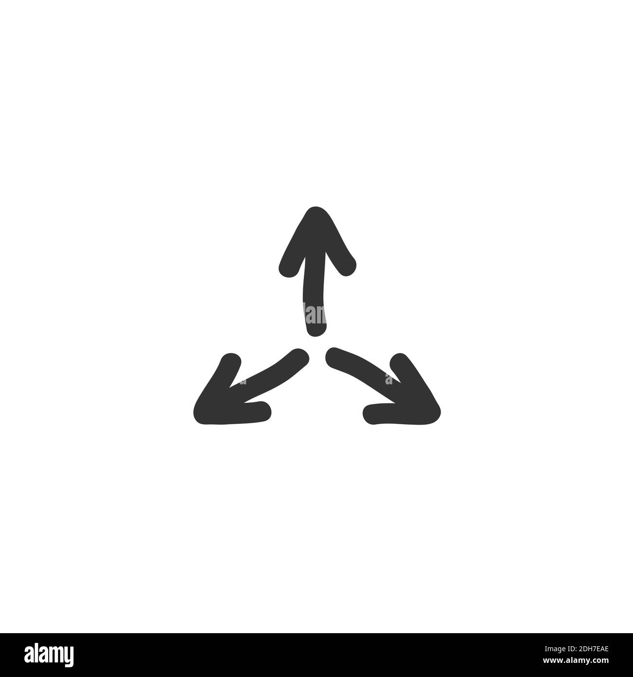 Three black hand drawn arrows point out from the center. Expand Arrows ...